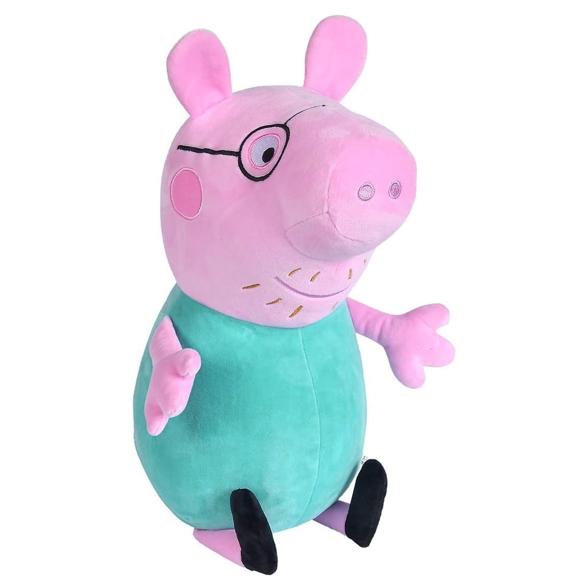 SIMBA ŚWINKA PEPPA MASKOTKA PLUSZOWA TATA 37 CM 9261005 - TRADYCYJNE ...