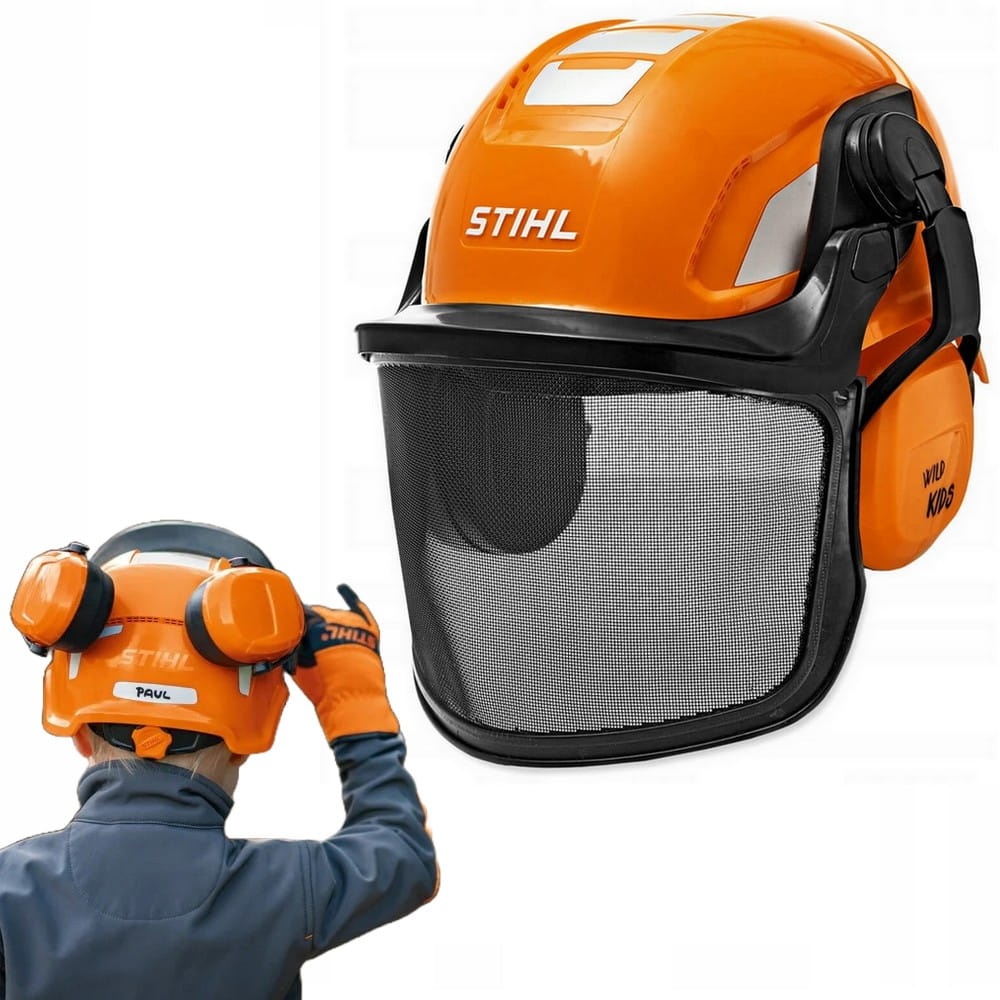 STIHL KIDS ZABAWKA HEŁM KASK OCHRONNY - OGRODNIK - sklep z zabawkami e ...